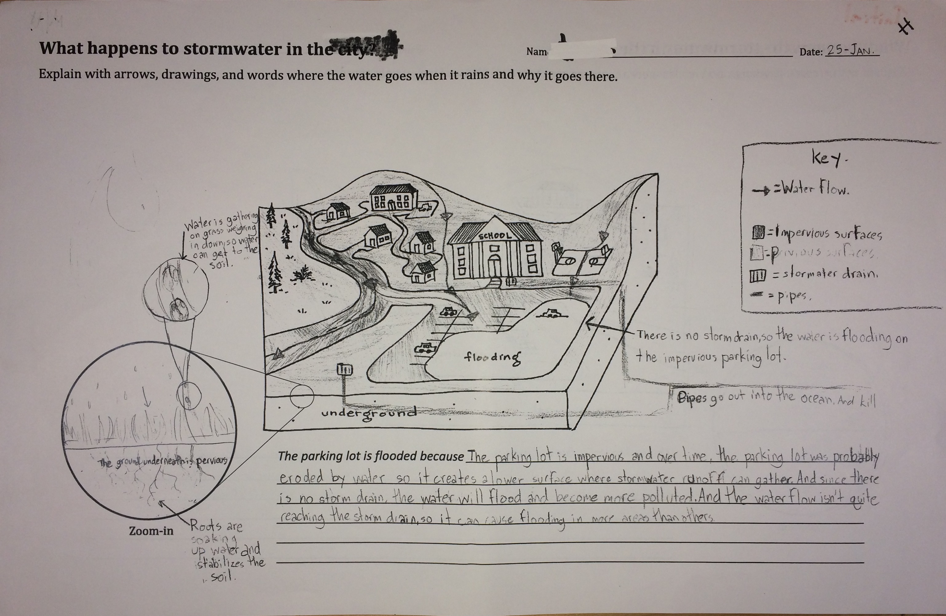 Lesson 1: Flooding in the City – Community Waters Science Unit